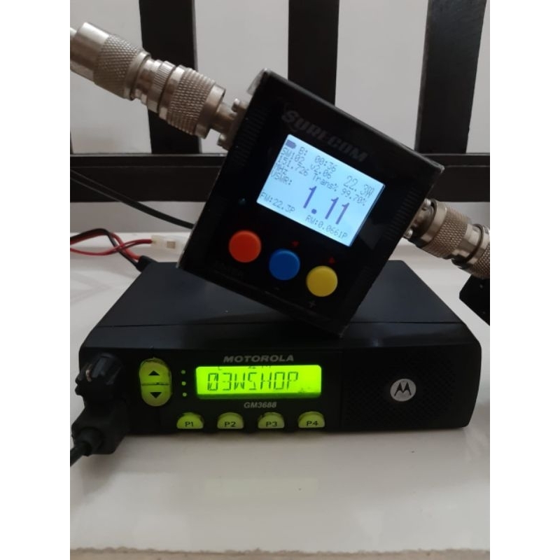 Jual RADIO RIG MOTOROLA GM3688 VHF 25 watt RX Tx normal | Shopee Indonesia