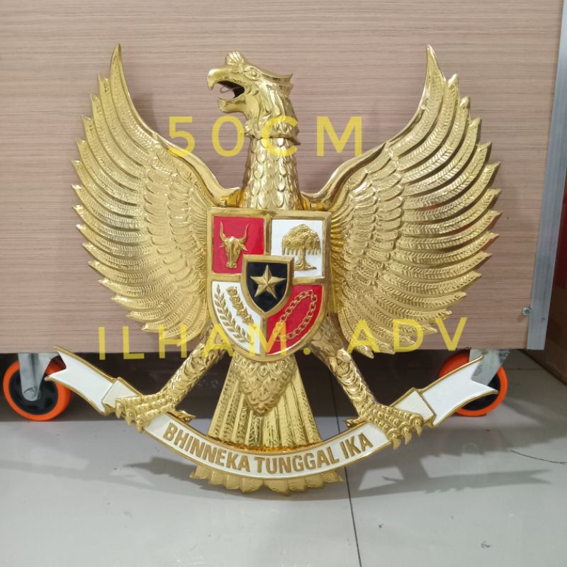 Jual patung garuda kuningan garuda pancasila 50cm | Shopee Indonesia