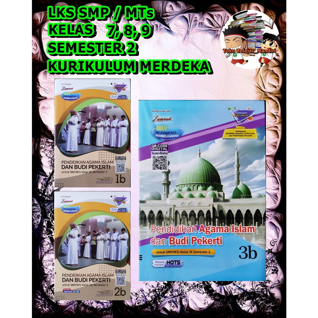 Jual LKS PAI dan Budi Pekerti SMP/MTS Kelas 7, 8, 9 Semester 2 Kurikulum Merdeka | Shopee Indonesia