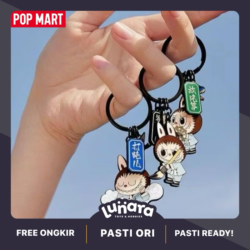 Jual [READY] LABUBU Keychain Beijing Special Edition Original Pop Mart ...