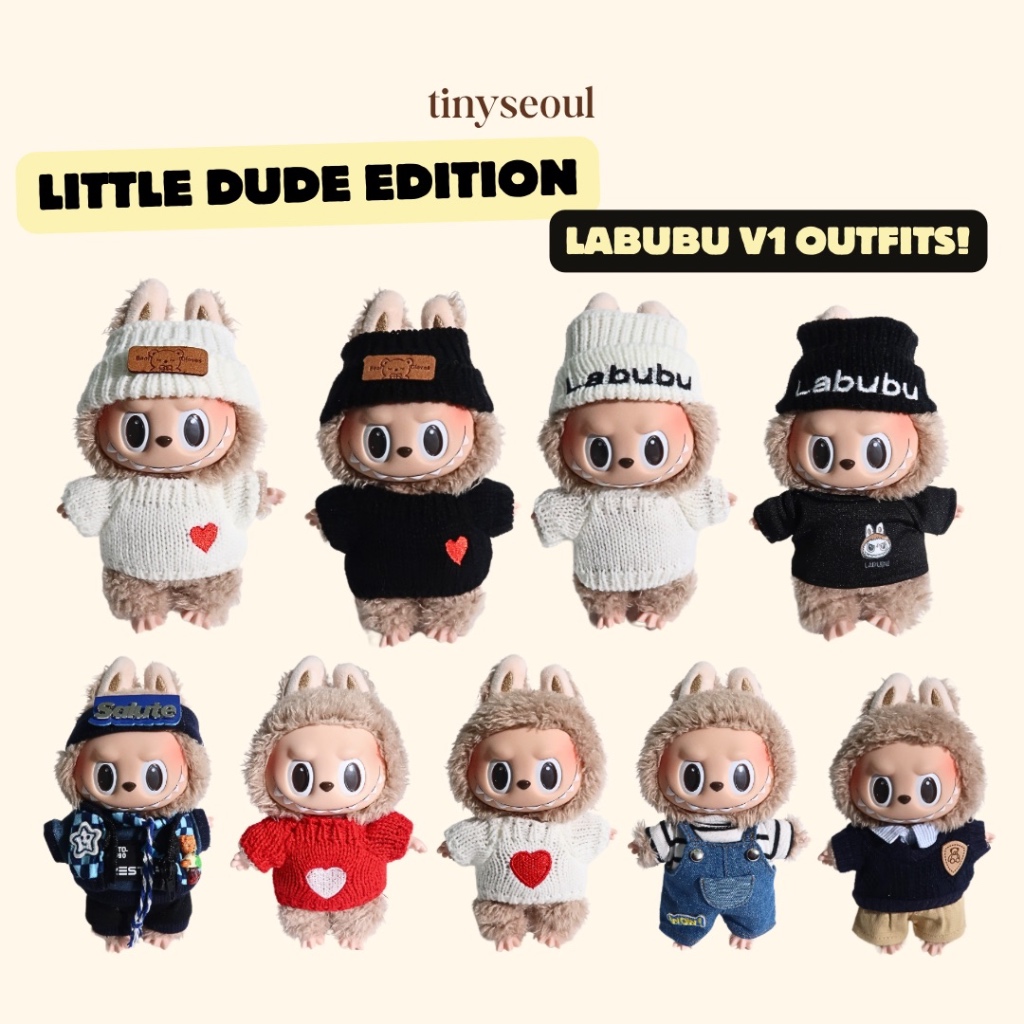 Jual READY STOCK TINY SEOUL BAJU LABUBU V1 V2 PREMIUM - LABUBU LITTLE ...