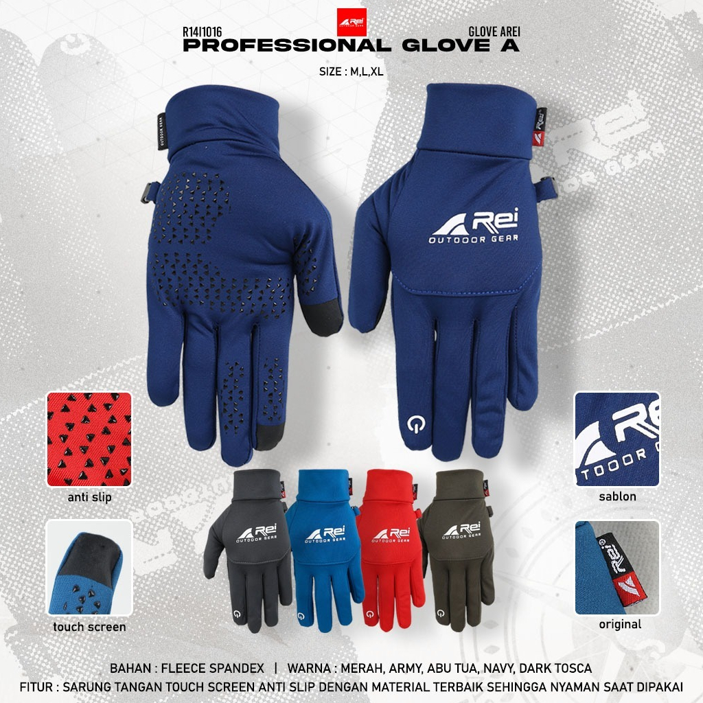 Jual Sarung Tangan Professional Glove A Original Arei Outdoorgear ...