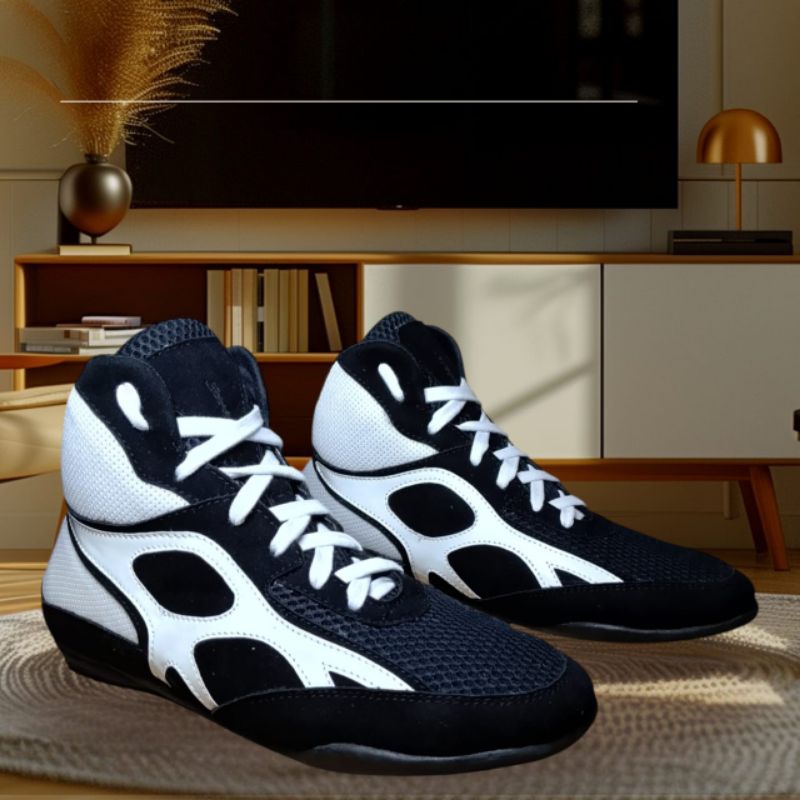 Jual Sepatu Tinju Pria Boxing Shoes Sport Olahraga Casual Sepatu Gulat ...