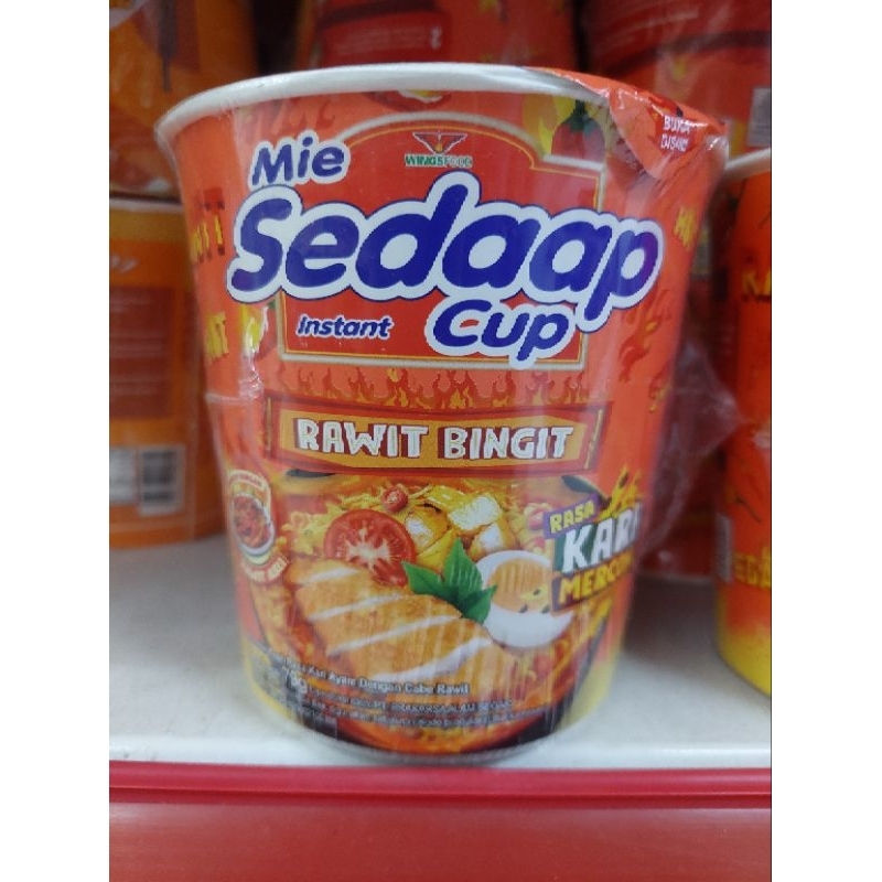 Jual SEDAP CUP RAWIT KARI MERCON 79g | Shopee Indonesia