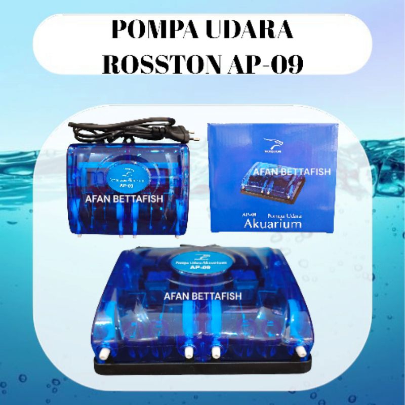 Jual Pompa Udara 4 Cabang Rosston AP 09 Mesin Aerator RS AP09 Aquarium | Shopee Indonesia