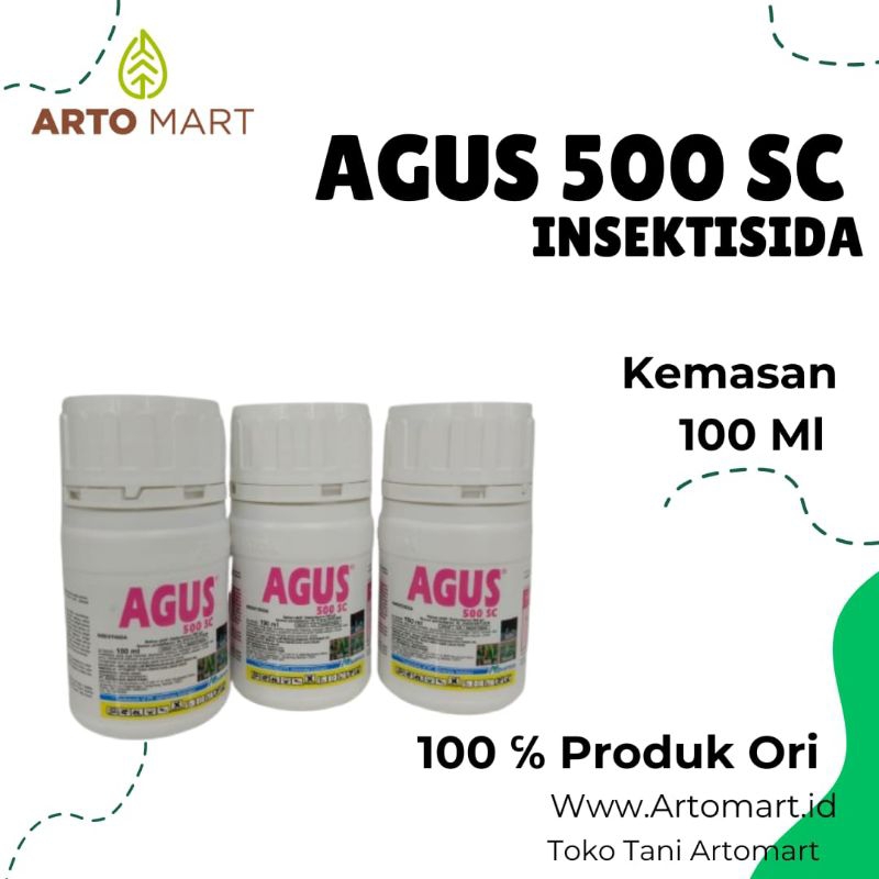 Jual Agus 500sc 100 ml obat kutu kebul | Shopee Indonesia