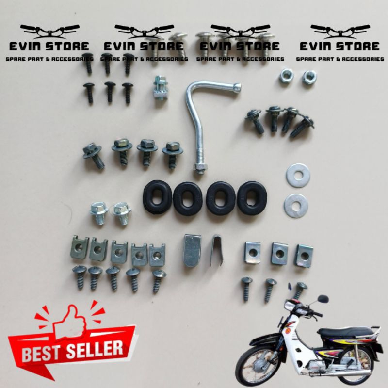 Jual baut Astrea grand impressa / legenda bulus / baut full body Honda ...