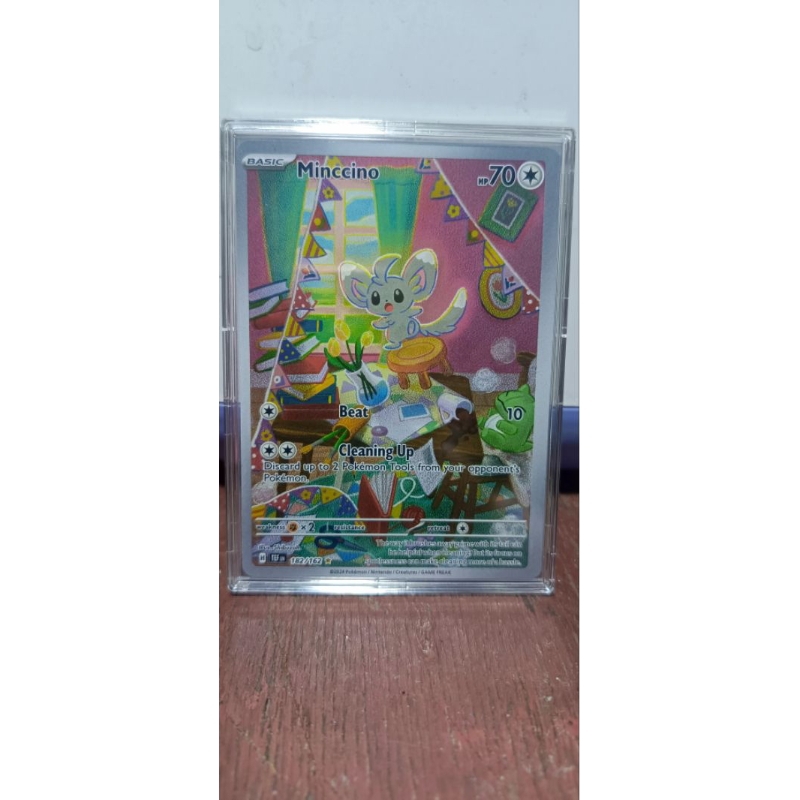 Jual Minccino TEF 182/162 & Cinccino TEF 183/162 English Pokemon TCG Ilustration Rare (IR) / Art ...