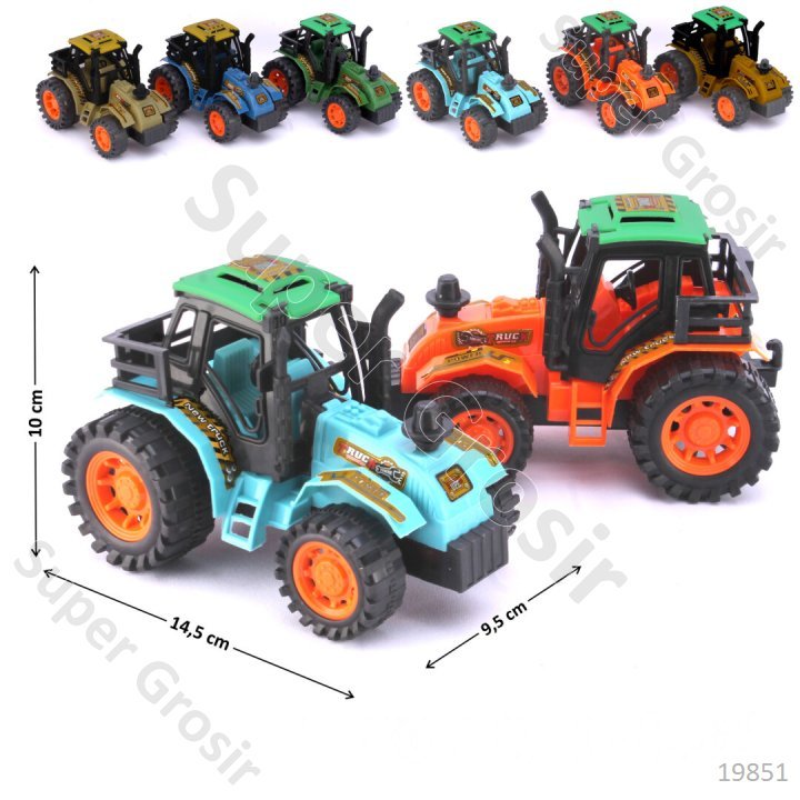 Jual Mainan Anak Mainan Kendaraan Konstruksi F/W Traktor Monster Mainan ...