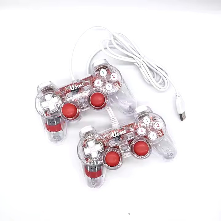 Jual Gamepad Joypad Joystick Double Transparan Voxy Twin Shock | Shopee ...