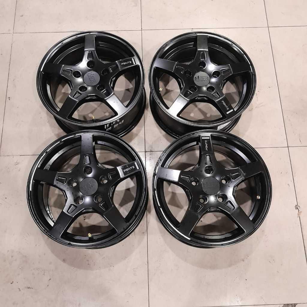 Jual VELG SEKEN HSR PENTE(HSR) R15 X6,5 5X114,3 ET42 COCOK BUAT INOVA GRANMAX L300 DLL | Shopee ...