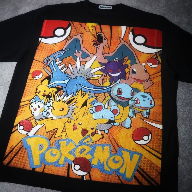 Jual KAOS POKEMON BOOTLEG BY SELCOUTH | Shopee Indonesia