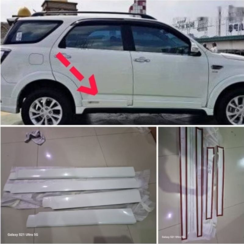 Jual sead body molding (sbm) pelindung body mobil terios 2015 original ...