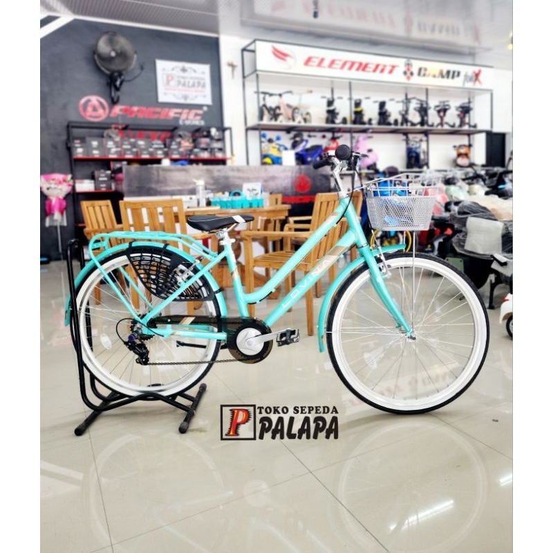 Jual CTB 26 POLYGON LOVINA City Bike Sepeda Mini Keranjang | Shopee ...