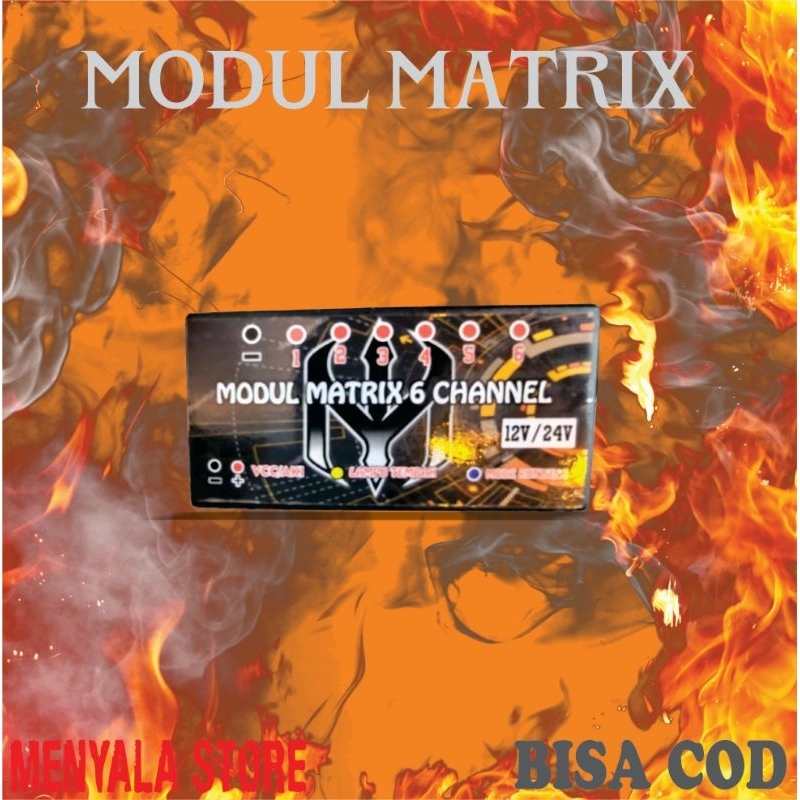 Jual Modul Matrix 6 ch Ala Ala nyala terang cocok untuk semua lampu ...