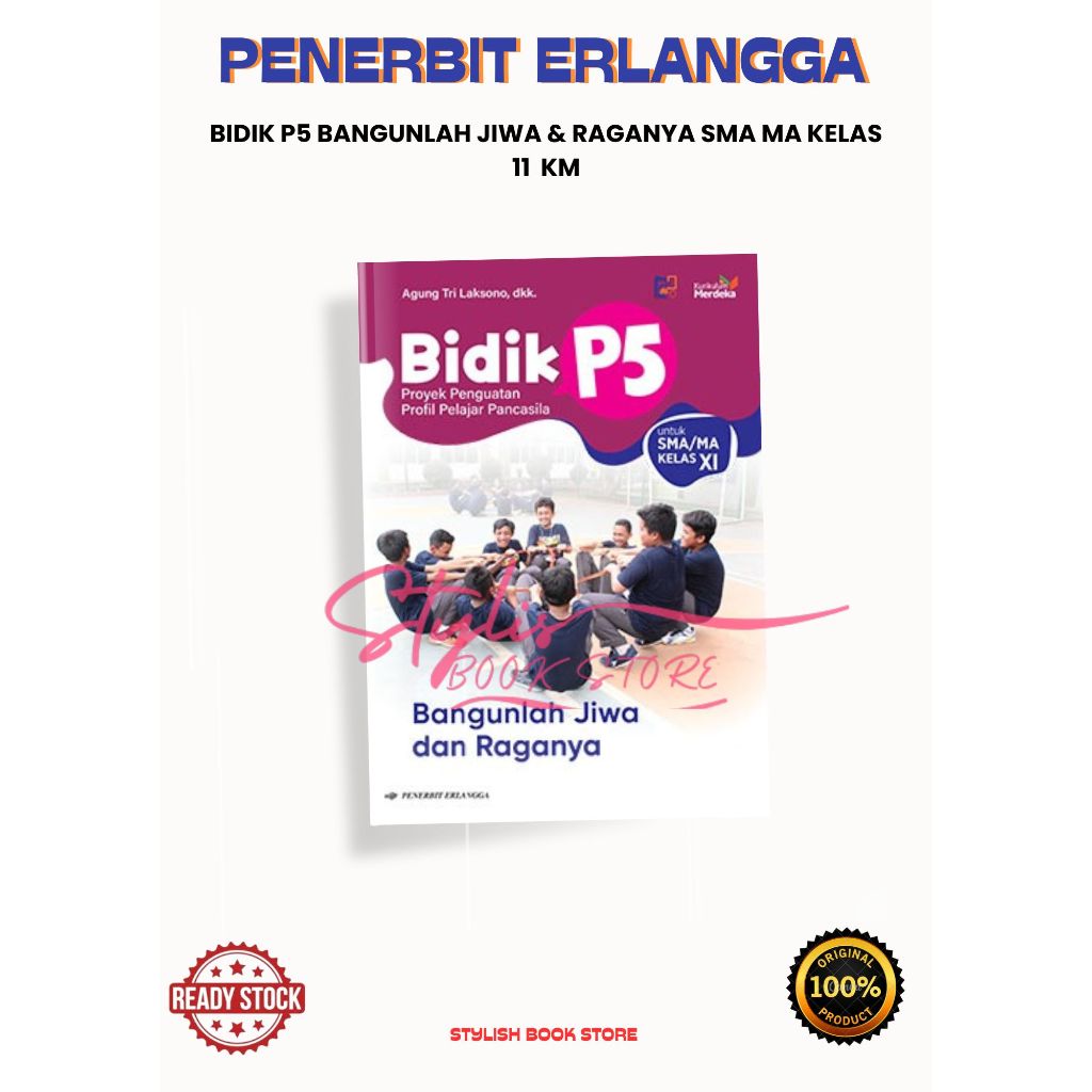 Jual BUKU PAKET KELAS 2 BIDIK P5 BANGUNLAH JIWA DAN RAGANYA SMA MA ...