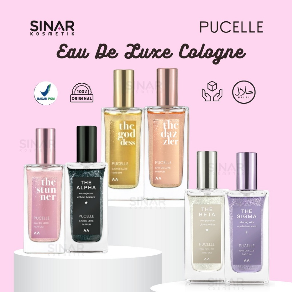 Jual Pucelle EDL Eau De Luxe Parfume 50 ml (Botol Kaca) | Shopee Indonesia