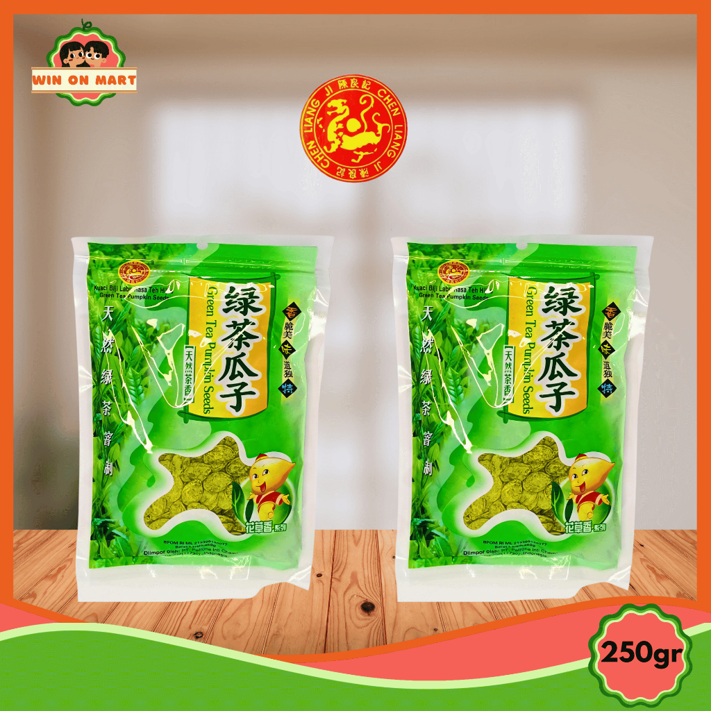 Jual Kuaci | Chen Liang Ji Kuaci Grenn tea 250gr | Kuaci Biji Labu ...