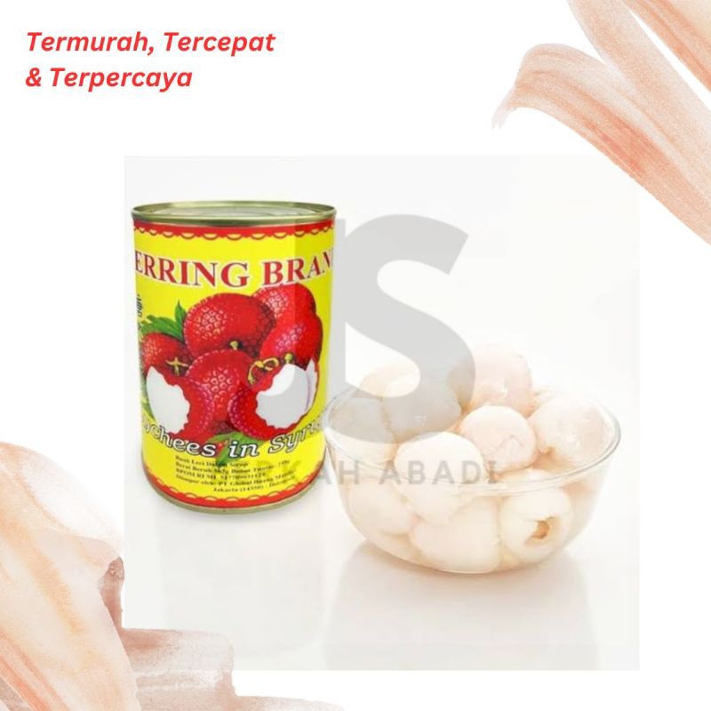 Jual Herring Lychee Kaleng Leci Kaleng Herring Brand Lychees In Syrup ...