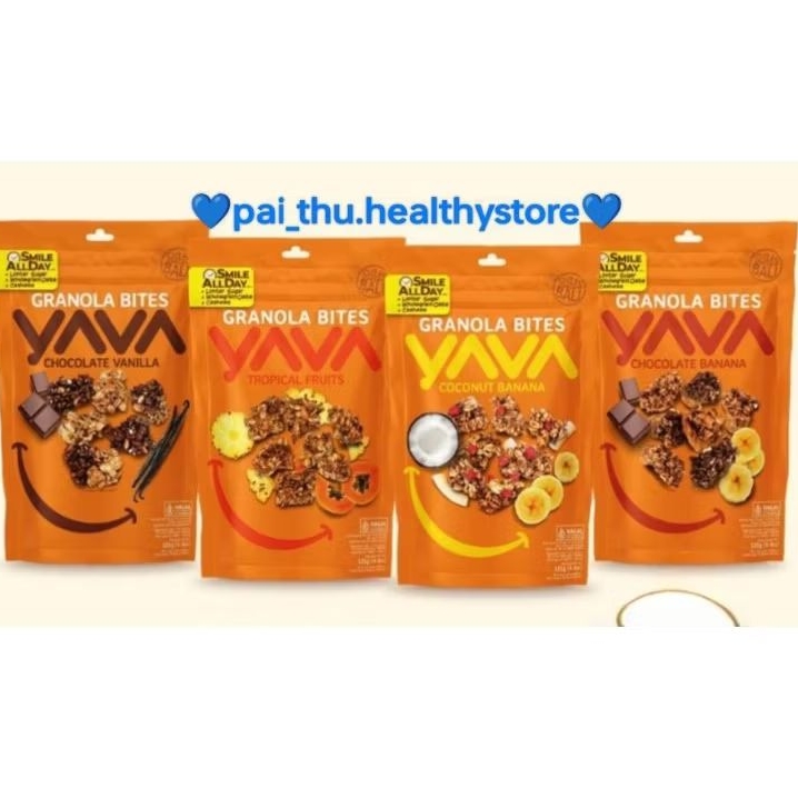 Jual YAVA East Bali Cashew Granola Bites - makan sehat -cemilan diet ...