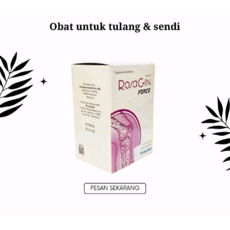 Jual Promo - RosaGen original isi 15 sachet kesehatan tulang | sendi ...
