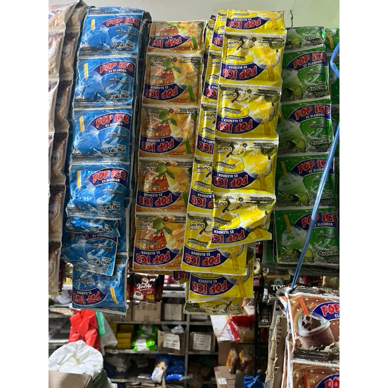 Jual POP ICE Es Blender Rentengan (23gr × 10 bungkus) | Shopee Indonesia