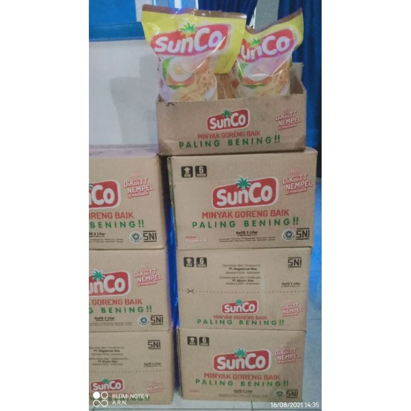 Jual Sunco 2 Liter 1 karton | Shopee Indonesia