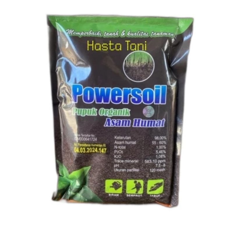 Jual Pupuk Organik + Asam Humat POWERSOIL 1Kg | Shopee Indonesia