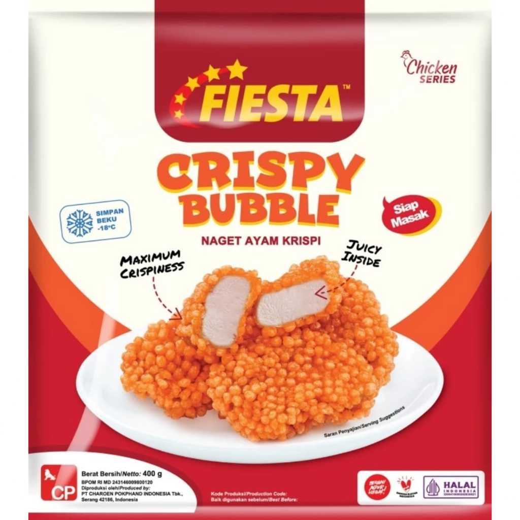 Jual Fiesta Crispy Bubble 400gram | Shopee Indonesia