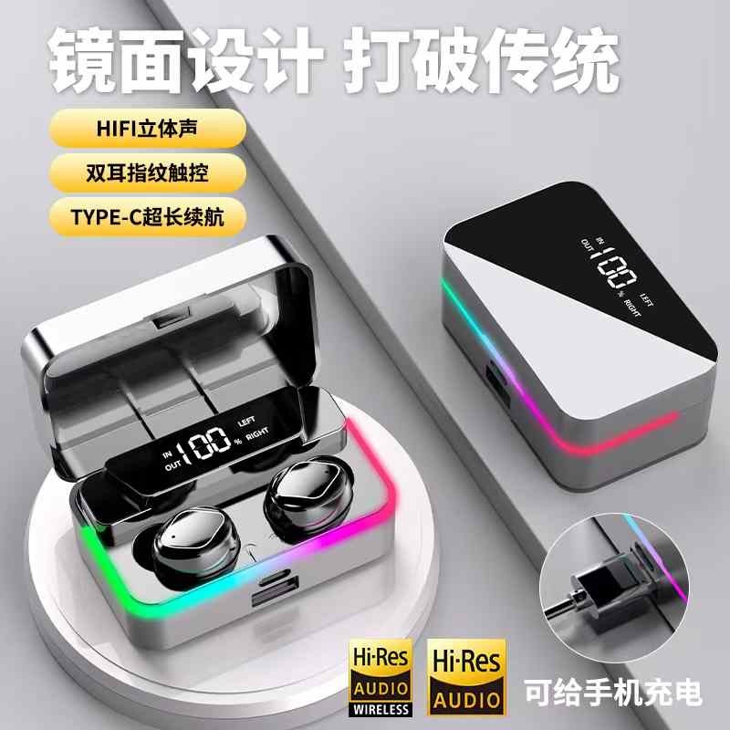 Jual Cpai Headset Bluetooth S30 TWS Earphone Bluetooth Wireless Noise Reduction LED Digital ...