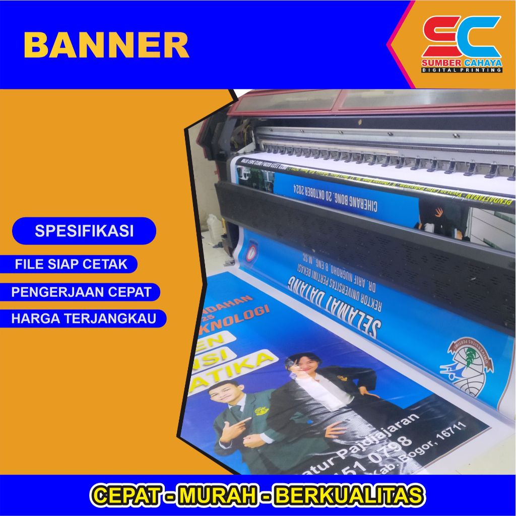 Jual CETAK BANNER CEPAT 1 HARI JADI HIGRESS / PRINT SPANDUK / CUSTOM BACKDROP BACKGROUND / TEBAL ...