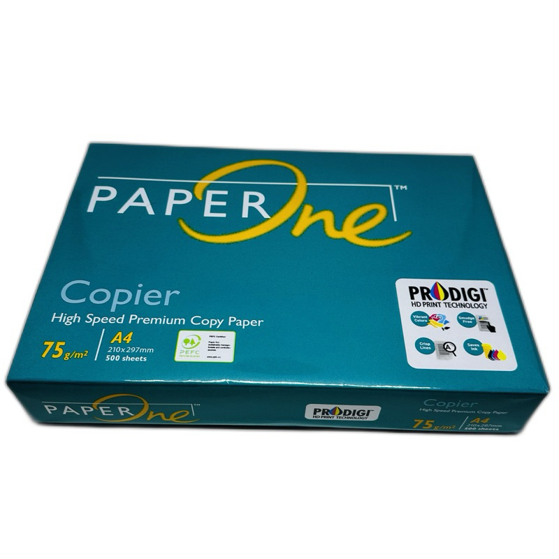 Jual Kertas Print Fotocopy Paperone A4 75gr 1 Rim (500 Lembar) | Shopee ...
