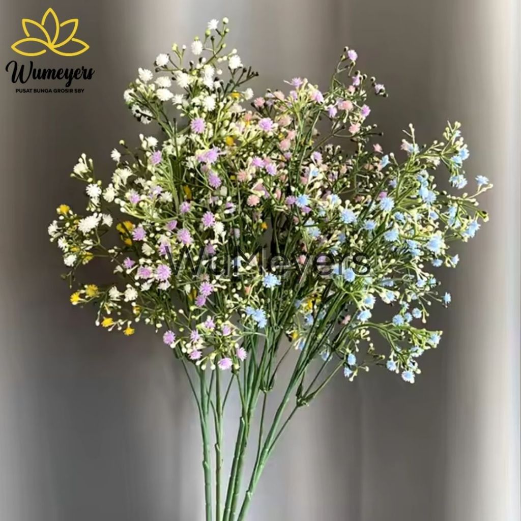 Jual WM BUNGA BABY BREATH TM CABANG 5 ARTIFICIAL - BUNGA GYPSOPHILLA ...