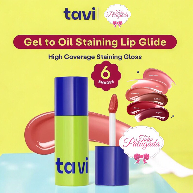 Jual TAVI Gel To Oil Staining Lip Glide - Tavi Lip Glide | Shopee Indonesia