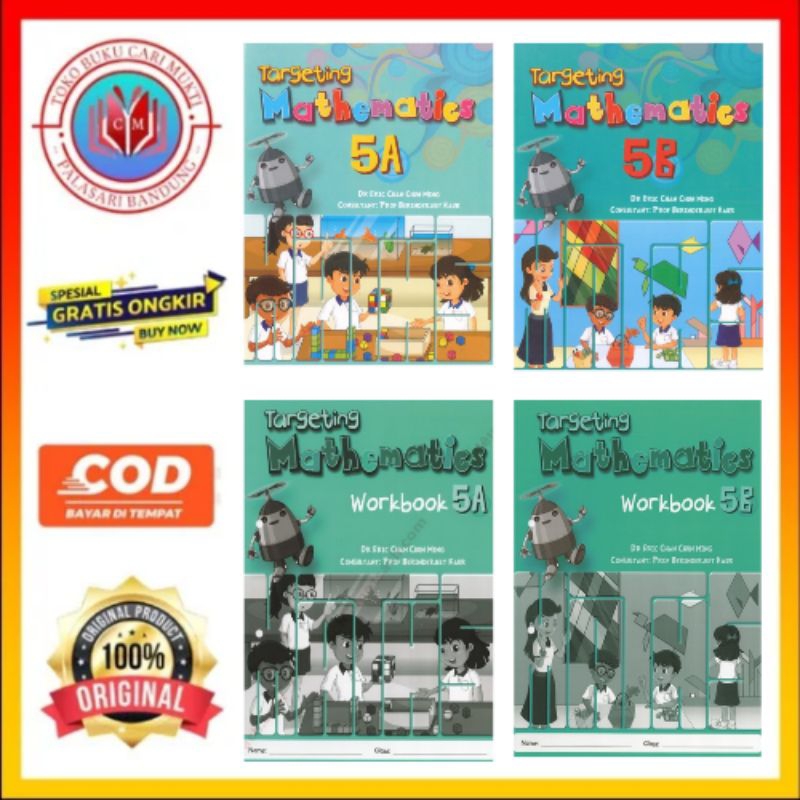 Jual BUKU BEKAS - TARGETING MATHEMATICS 5A.5B. PUPIL'S BOOK END ...