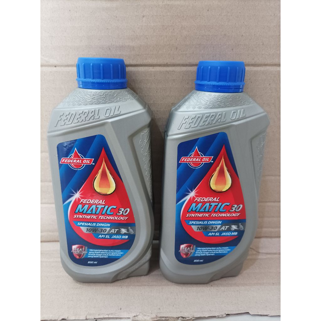 Jual OLI MESIN FEDERAL MATIC SILVER 800ML | Shopee Indonesia