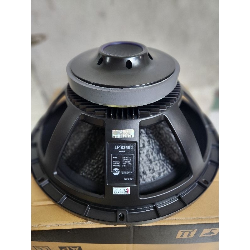 Jual SPEAKER KOMPONEN RCF LF18X400/LF18 X400 18 INCH GOOD QUALITY KULIT ...
