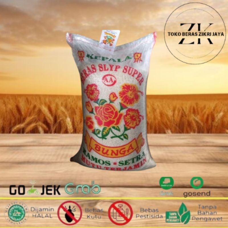Jual BERAS BUNGA SETRA RAMOS 10KG&20KG | Shopee Indonesia