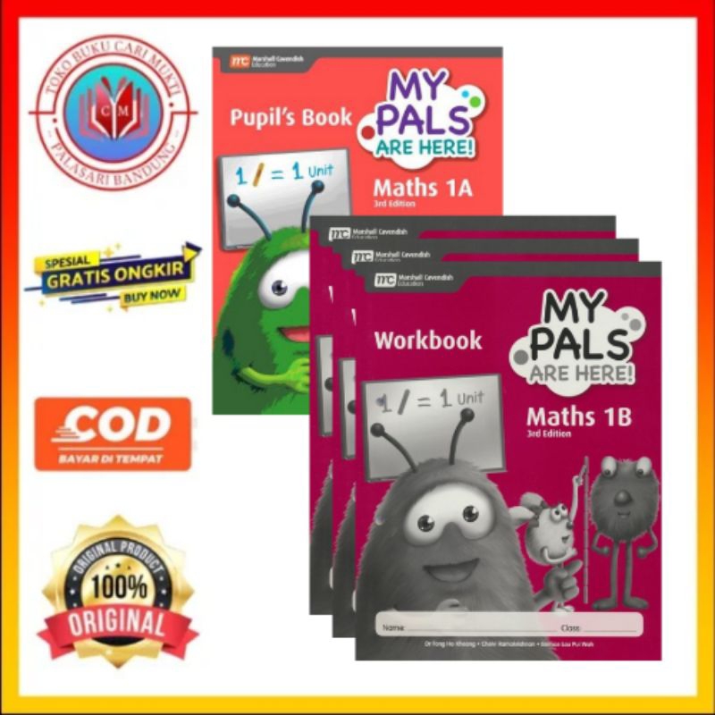 Jual BUKU BEKAS - MY PALS ARE HERE MATHS PUPIL'S BOOK END WORKBOOK 1A ...