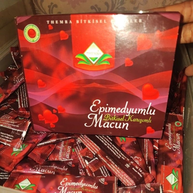 Jual madu macun epimedyumlu asli turki perbox isi 12pcs | Shopee Indonesia