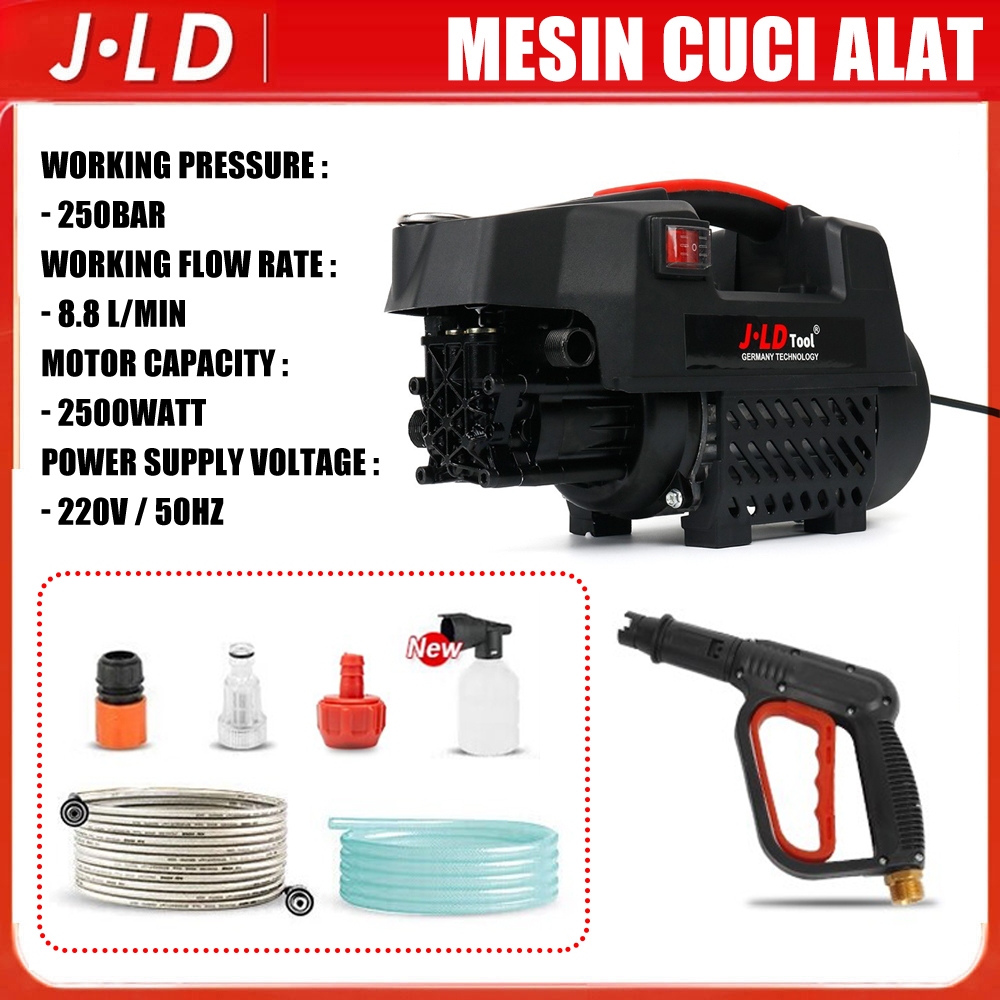 Jual JLD Alat Steam Cuci Motor 2500w Mobil Jet Cleaner Alat Cuci Mobil ...