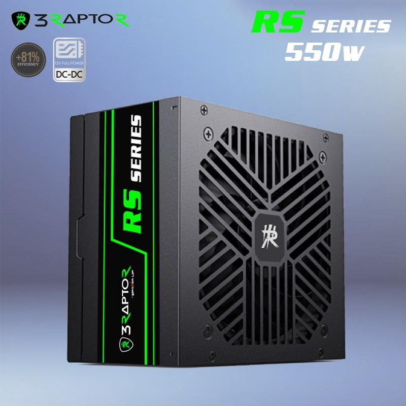 Jual PSU RAPTOR RS-550 - ATX DC |NON-MODULAR - RS 550 | Shopee Indonesia