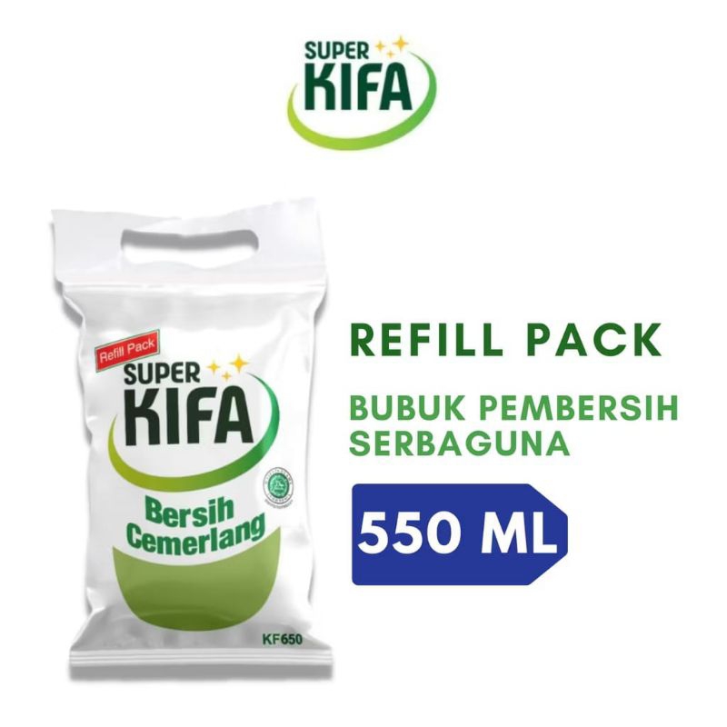 Jual Superkifa Bubuk Pembersih Reffil 550gr | Shopee Indonesia