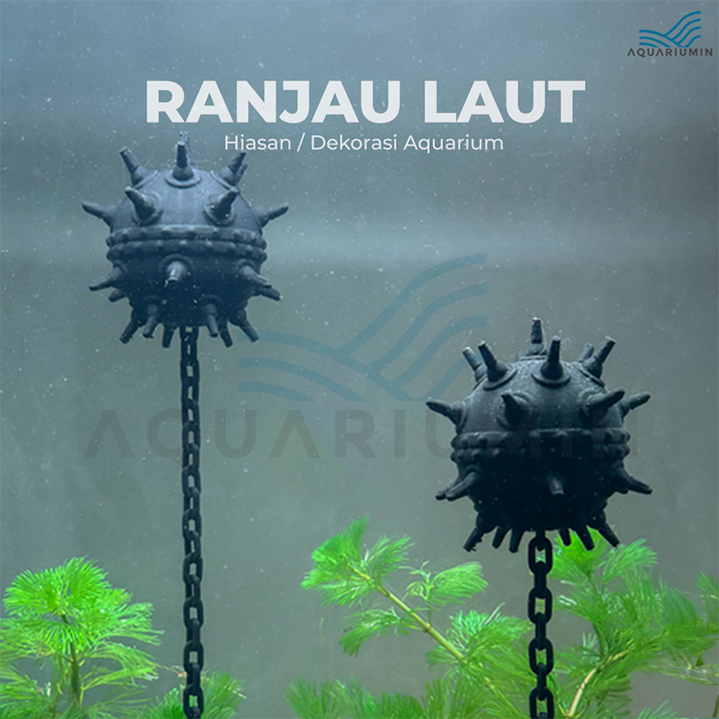 Jual Ranjau Laut / Aquarium Naval Mines Nemo / Ranjau Dekorasi Hiasan Aquarium / Aquascape ...
