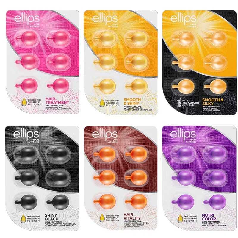 Jual ️BAYA ️Ellips Hair Vitamin Rambut | ELIPS PRO KERATIN VITAMIN ...