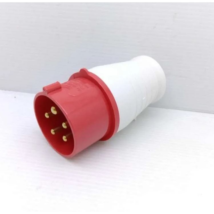 Jual INDUSTRIAL PLUG FORT CEE 5 PIN 32A 025 3P+E+N 32A STEKER ...