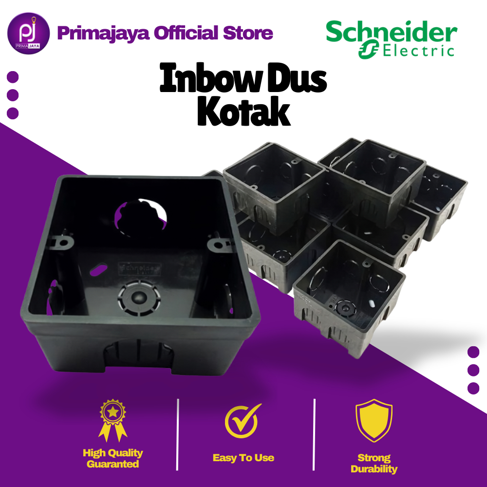 Jual Inbow Dus Schneider Dudukan Mangkok Saklar Tanam Imbodus Inbodus ...