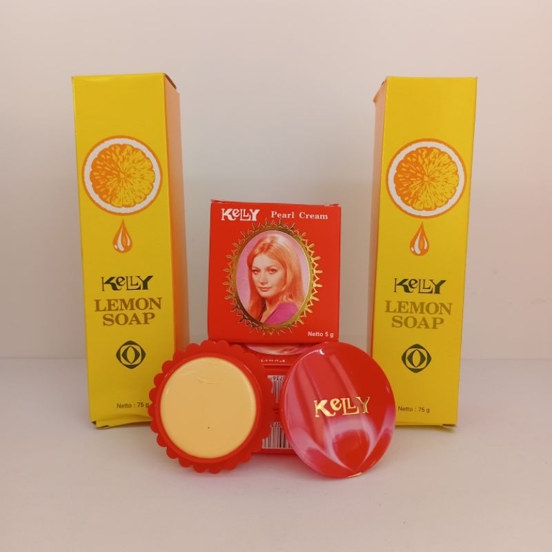 Jual Paket Kelly Lemon Soap 75g & Cream Kelly 5g | Shopee Indonesia