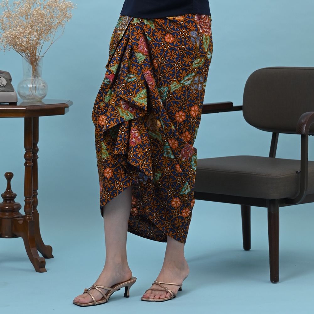Jual NONA RARA - Lilit Encim P0324, Rok lilit batik wanita modern ...