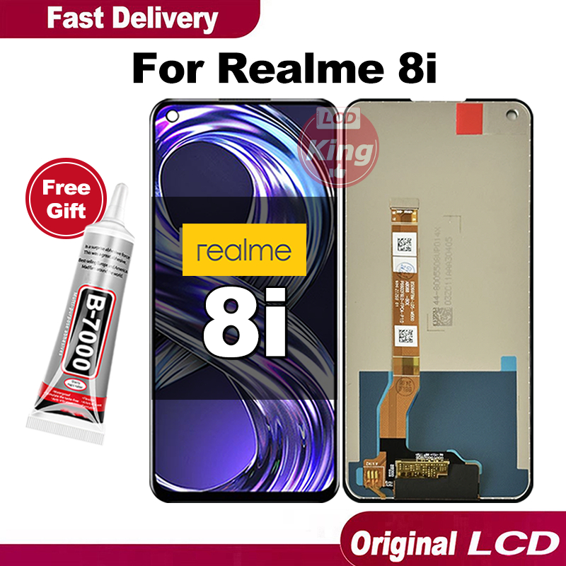 Jual LCD FOR REALME 8i Fullset TOUCHSCREEN Ori Compatible For Glass ...